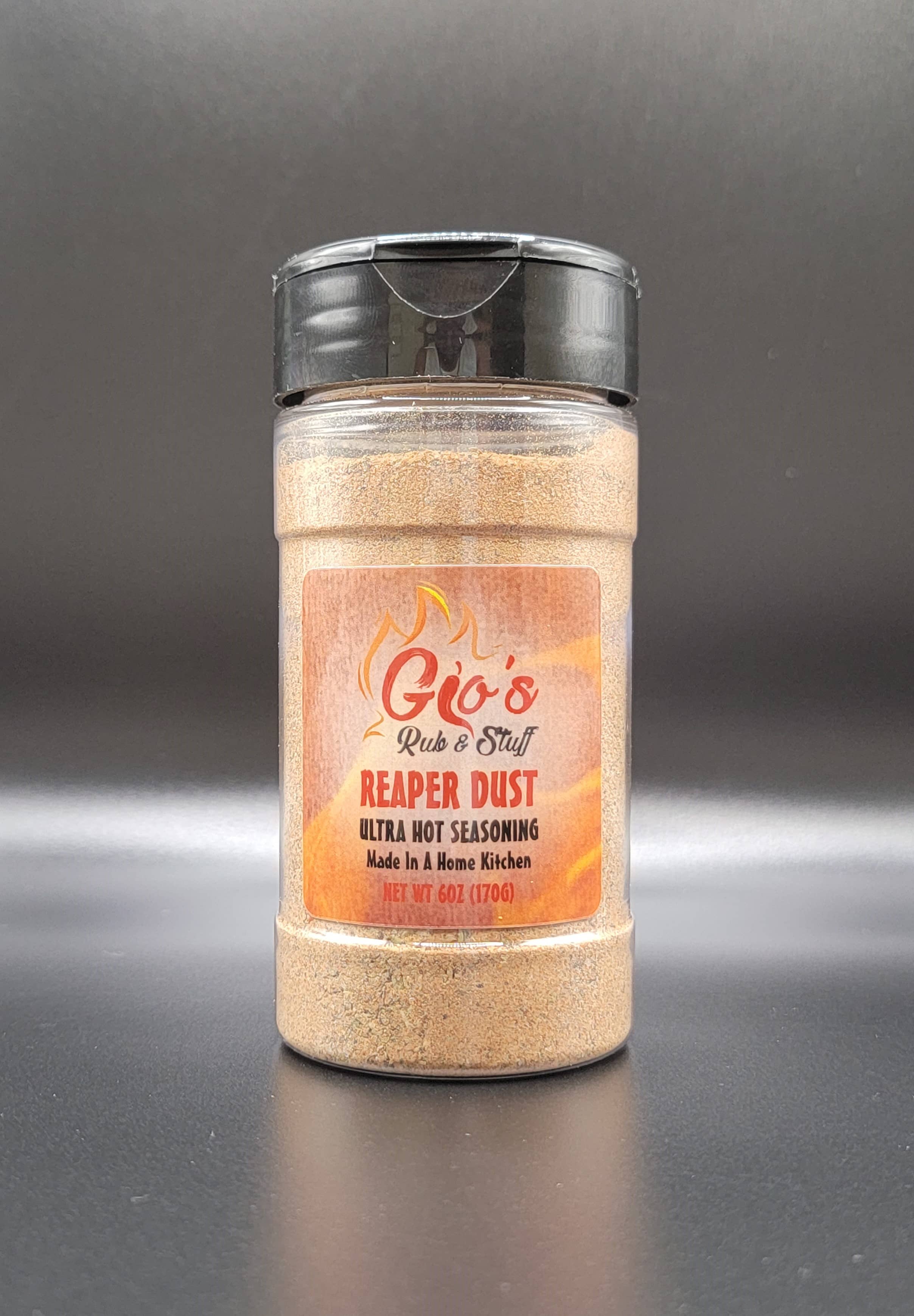 Reaper Dust - Super Hot/Sugar-Free Blend | Gio's Rub & Stuff